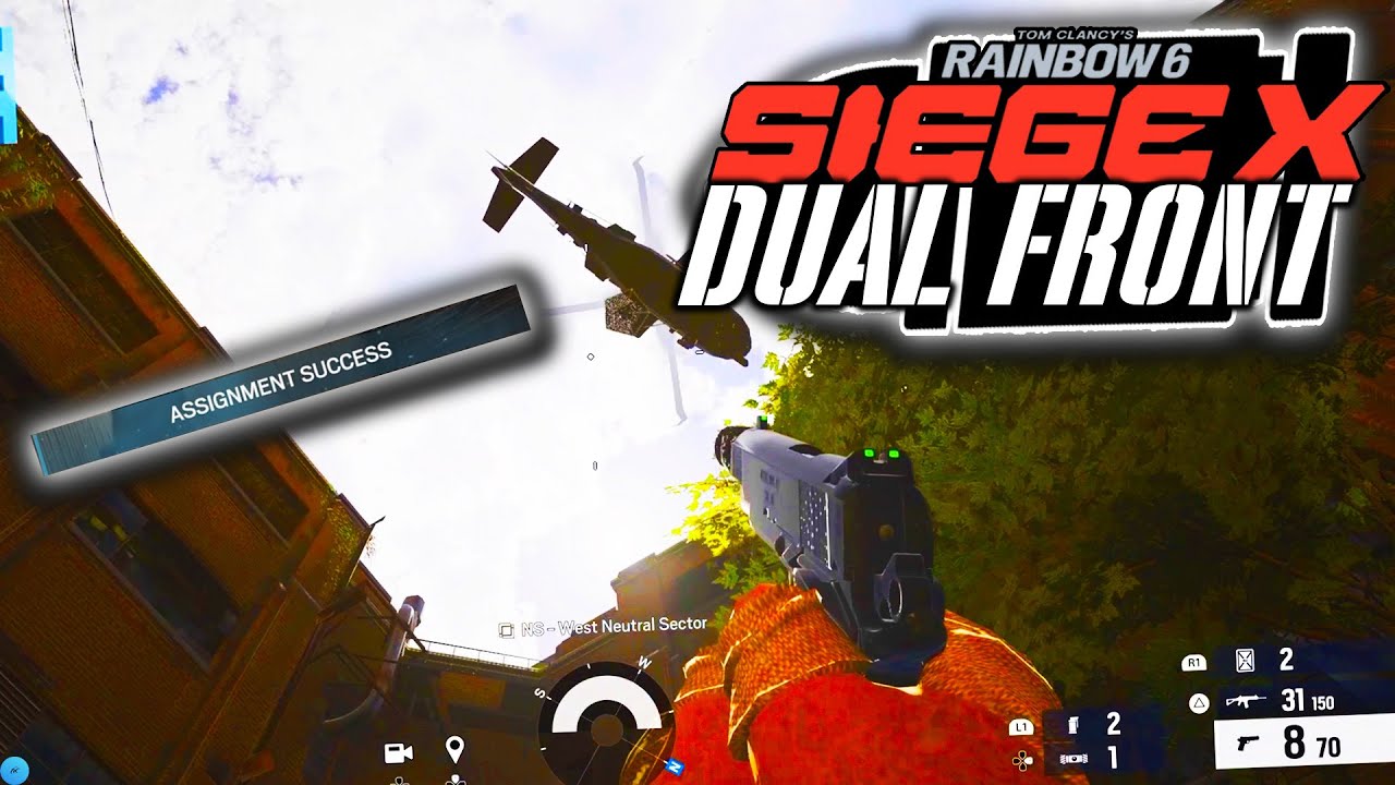 I played the new DUAL FRONT mode EARLY! (Rainbow Six Siege X) - YouTube