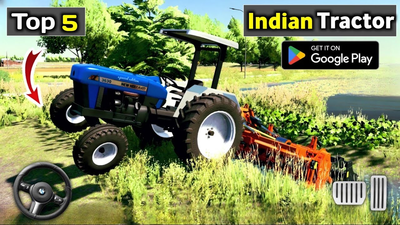Top 5 Indian Tractor Games for Android | Best Offline Tractor Games for ...