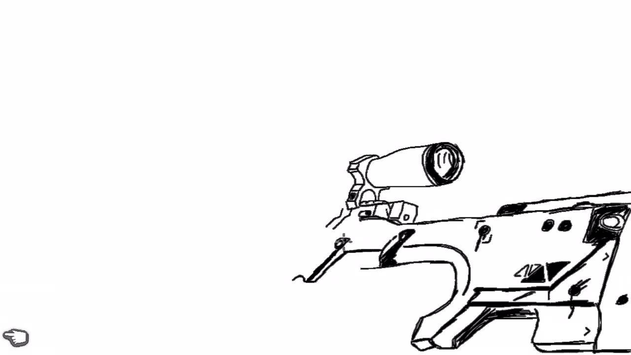 AWP Asiimov Speed Draw - YouTube