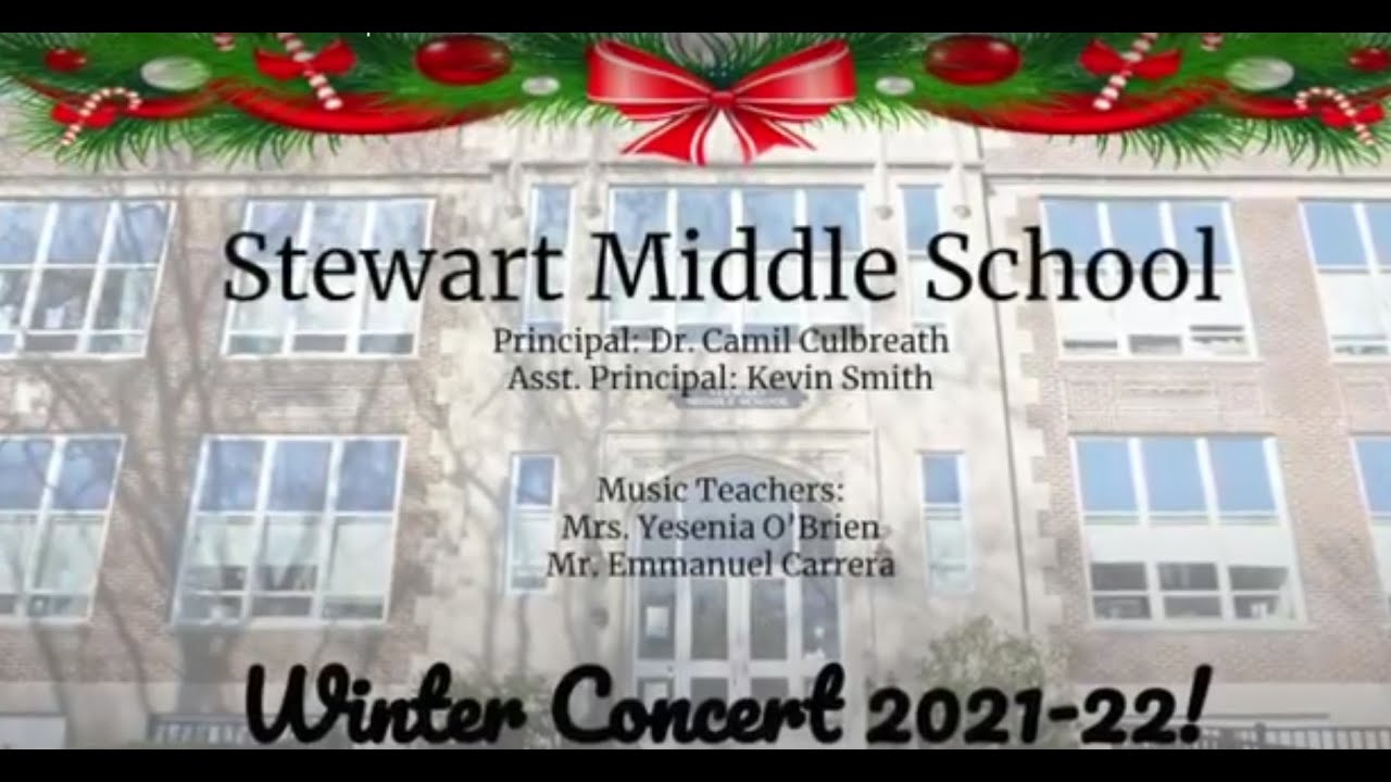 NASD- Stewart Middle School Winter Concert 2021-22 - YouTube