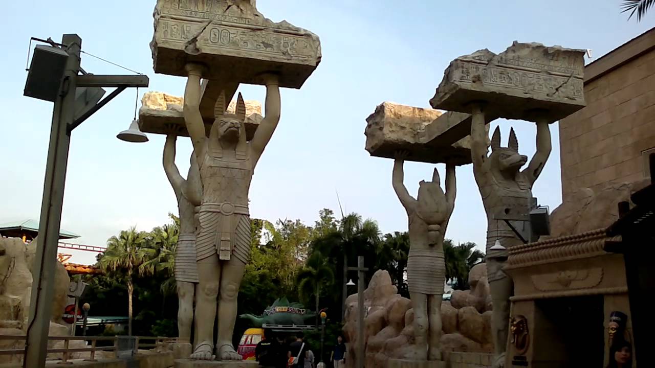Universal Studios Singapore Ancient Egypt Theme Park 新加坡环球影城-古埃及主题公园 ...