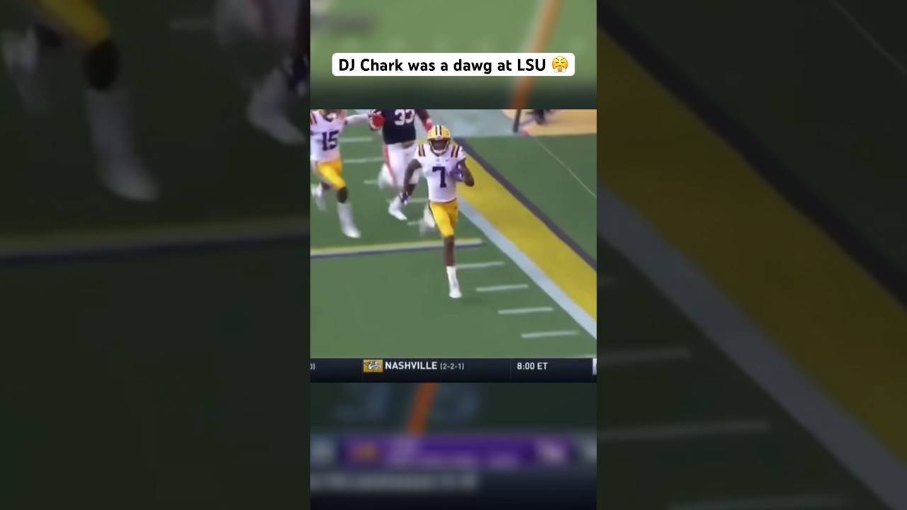 DJ Chark was a dawg @ LSU 😤#edit #shorts #lsu - YouTube