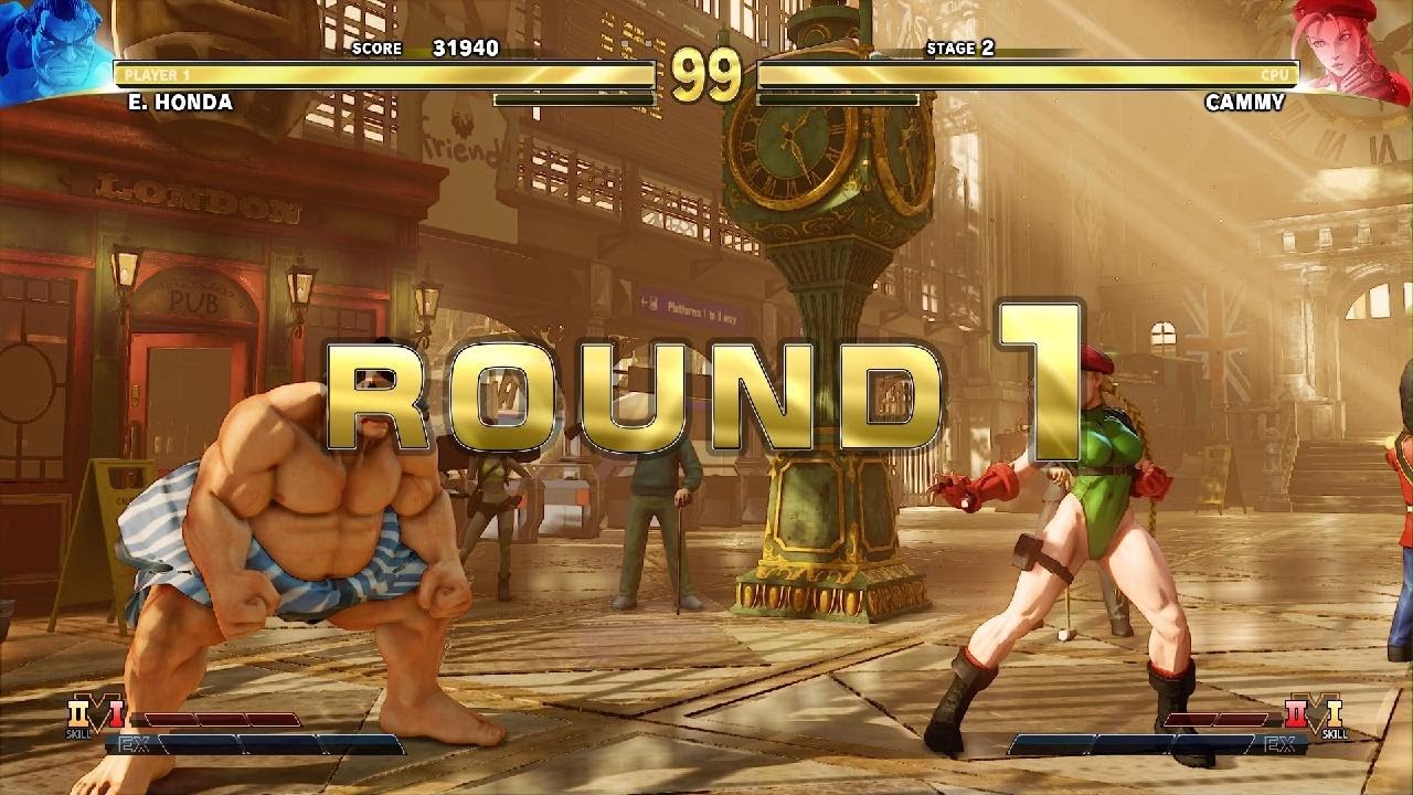 E.HONDA SF4 ARCADE MODE - YouTube