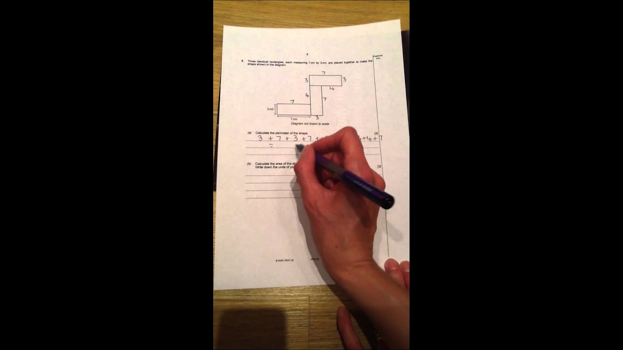 Year 11 - Maths Revision - Area and Perimeter - YouTube
