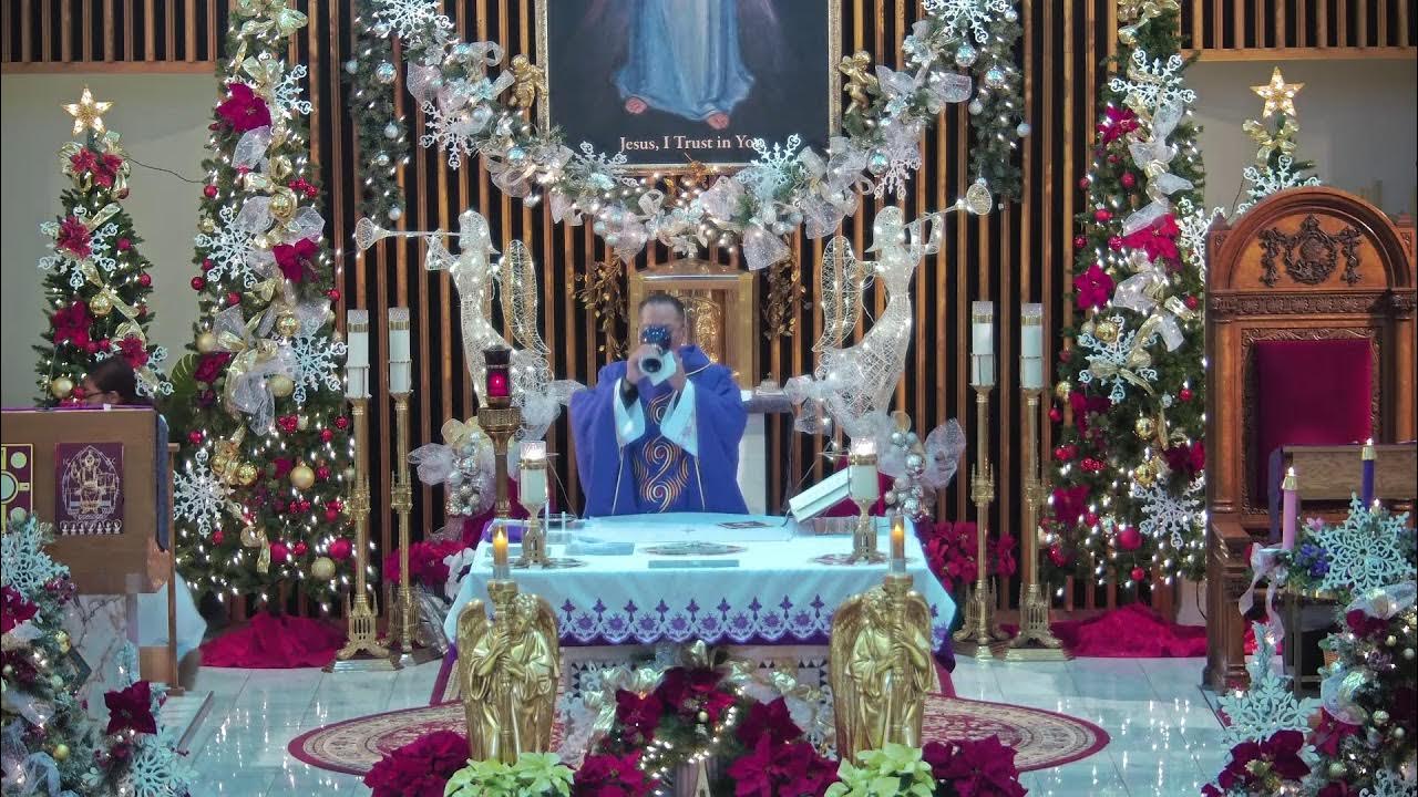 Fourth Sunday of Advent, Divine Mercy Parish, Rahway NJ ,12/22/2024, Divine Mercy Parish, Rahway ...