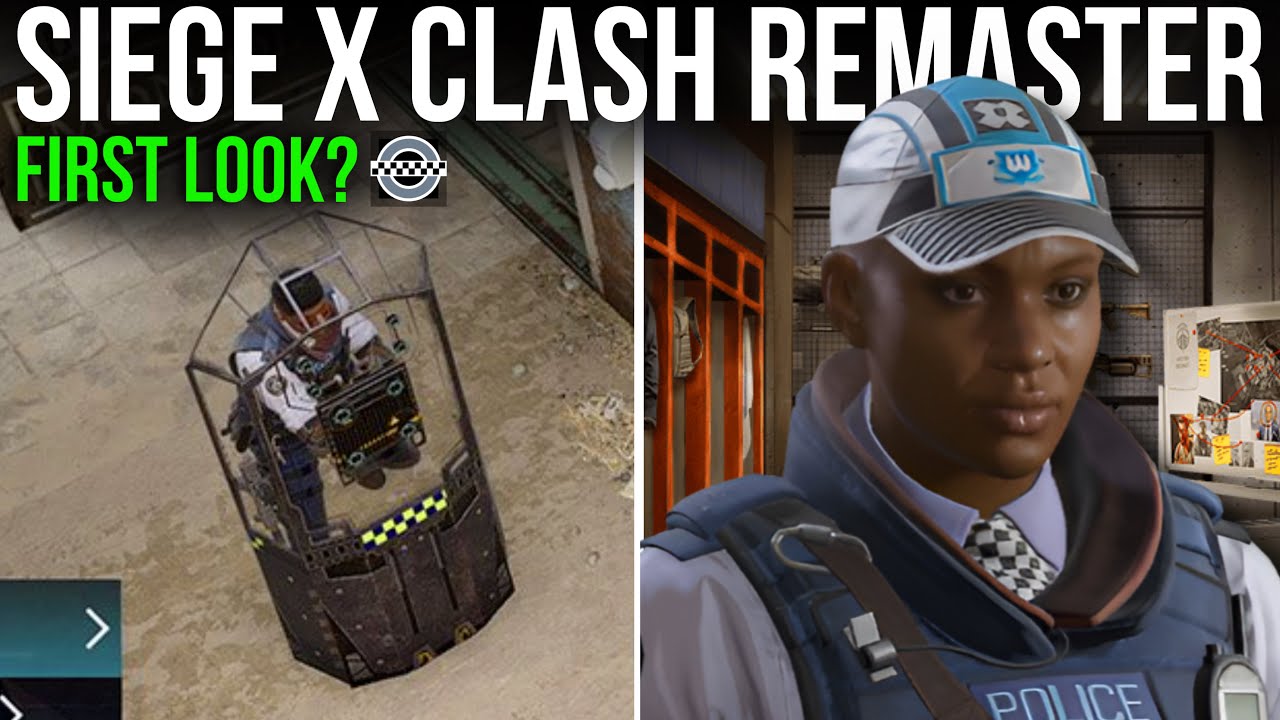 Clash Remaster First Look!? Rainbow Six Siege X - YouTube