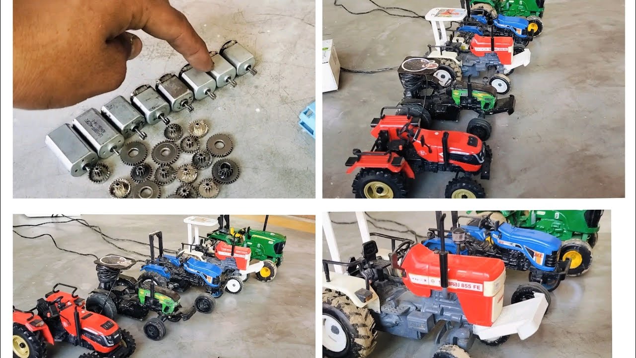 Remote control RC Tractor gearbox kaise banaye RC tractor #new #gearbox ...
