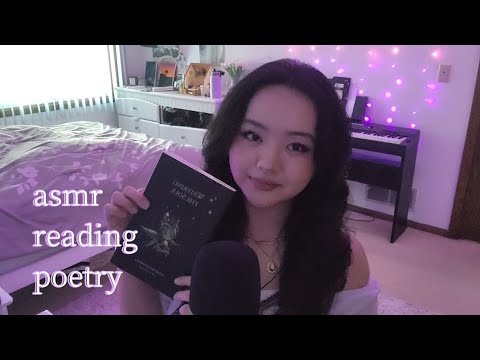 asmr | reading you poetry 📖🪻💫☁️ - YouTube