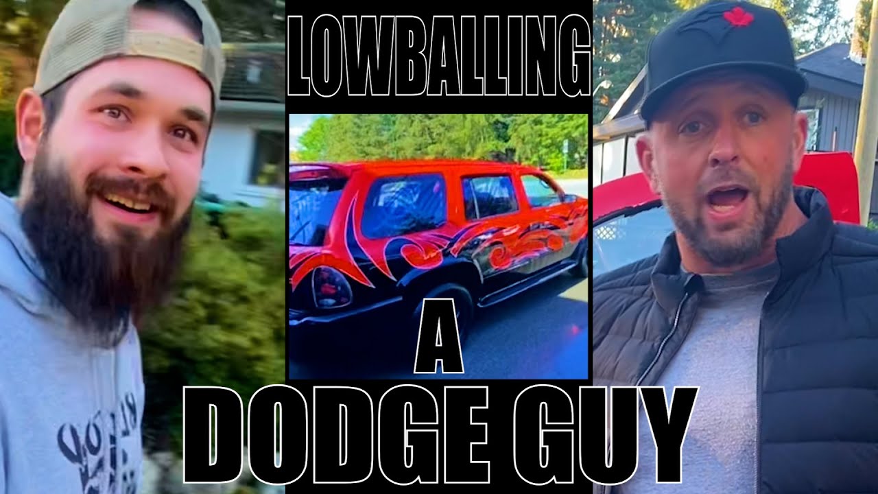 LOWBALLING A DODGE GUY! - YouTube