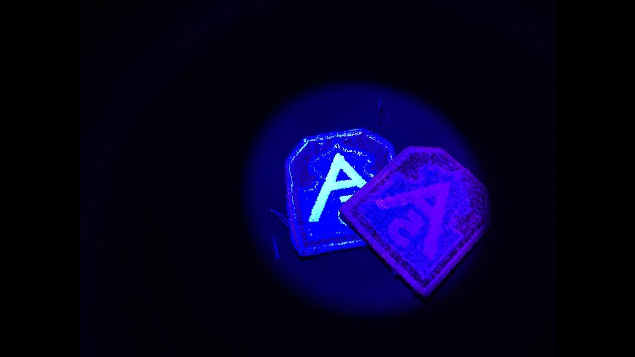 Shoulder Patches - Fake or Real? UV Light - YouTube