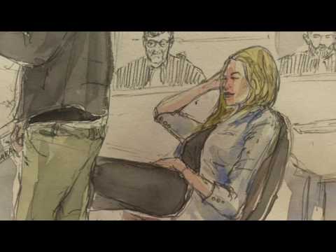Nabilla est très différente sur le croquis de son procès