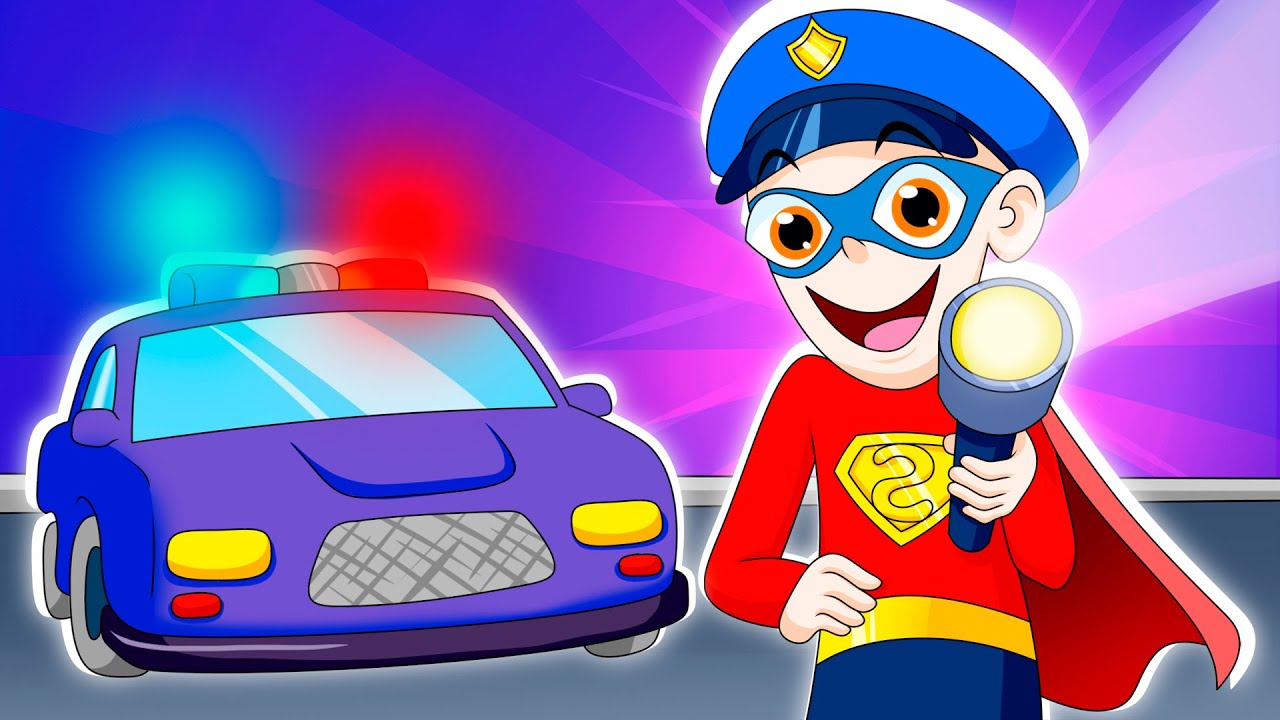 Policeman is Super Song + More Nursery Rhymes and Kids Songs | Nomad ...