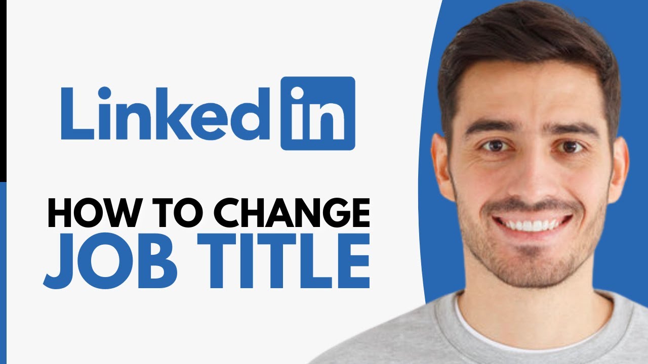 How To Change LinkedIn Job Title - Step by Step - YouTube