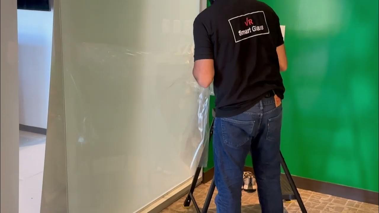 Smart Film Installation for the Conference Room - YouTube