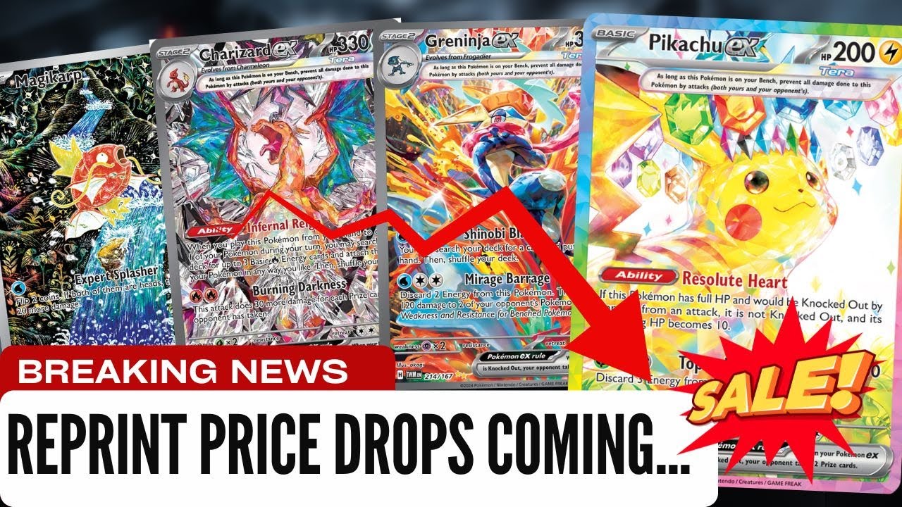 How Much Will Pokemon Cards Drop In Value? - YouTube