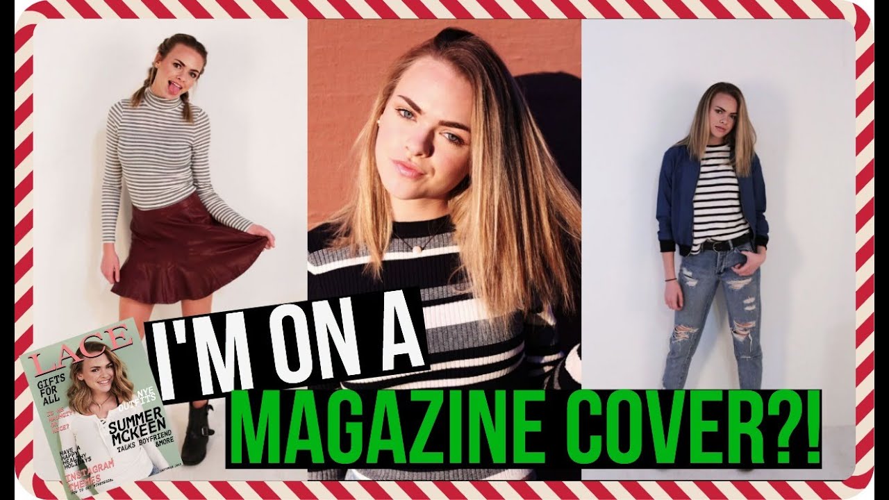 I'M ON THE COVER OF A MAGAZINE?|| Christmas vlogging #2 - YouTube