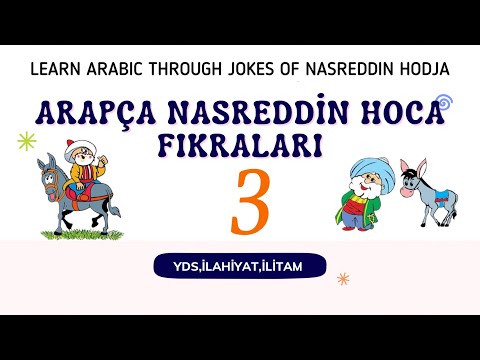 Arapça Nasreddin Hoca Fıkraları 3 | Havamız Aynı | Arapça öğreniyorum