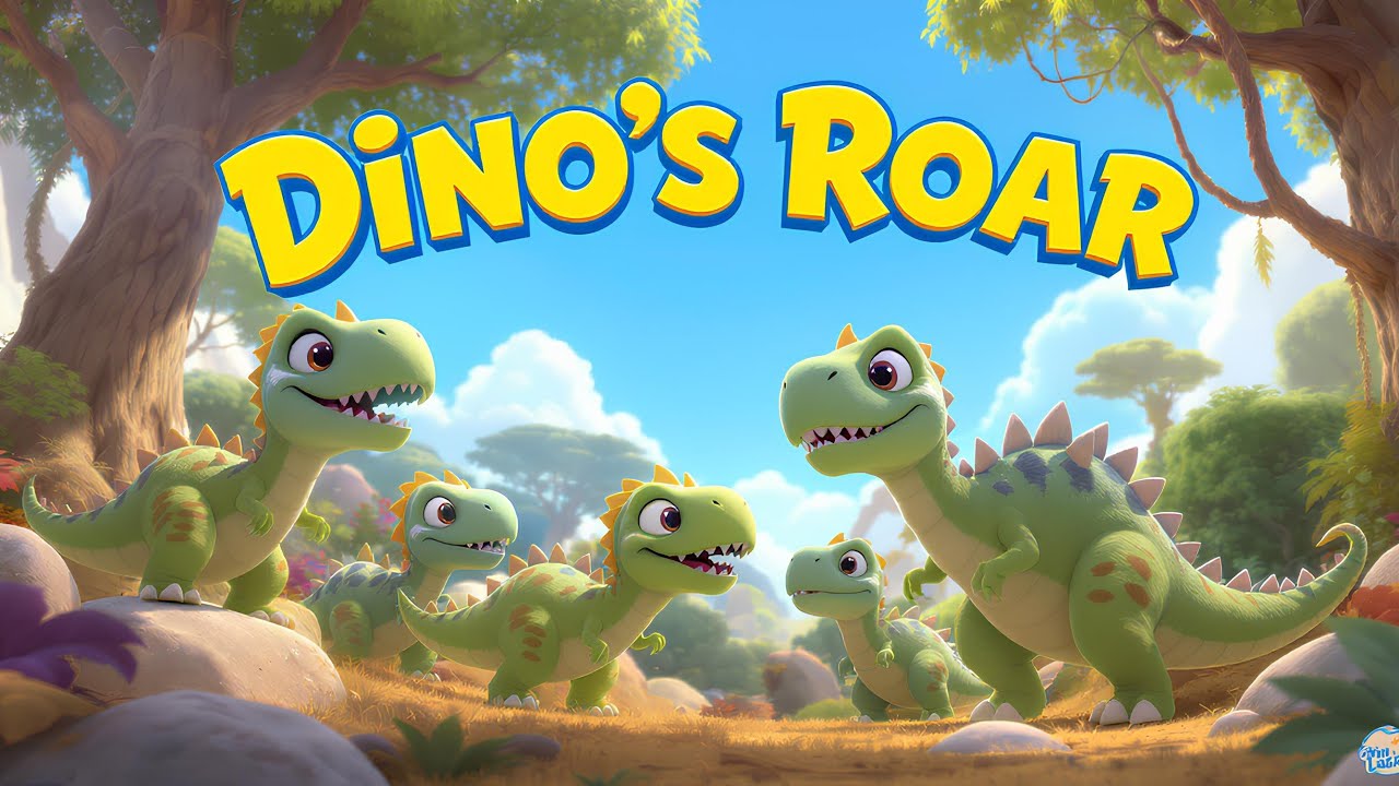 Dino's Roar || Kids Video Song || PanoramicBuzzHive - YouTube