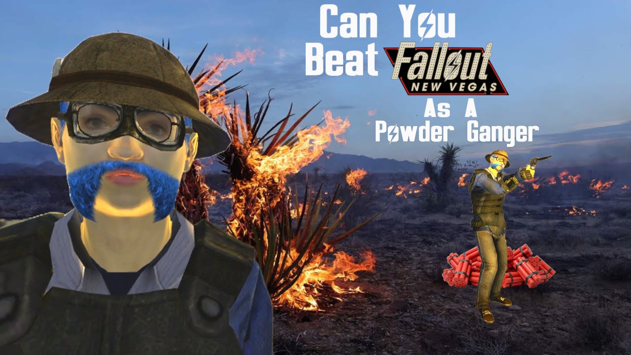 Can You Beat Fallout New Vegas As A Powder Ganger - YouTube