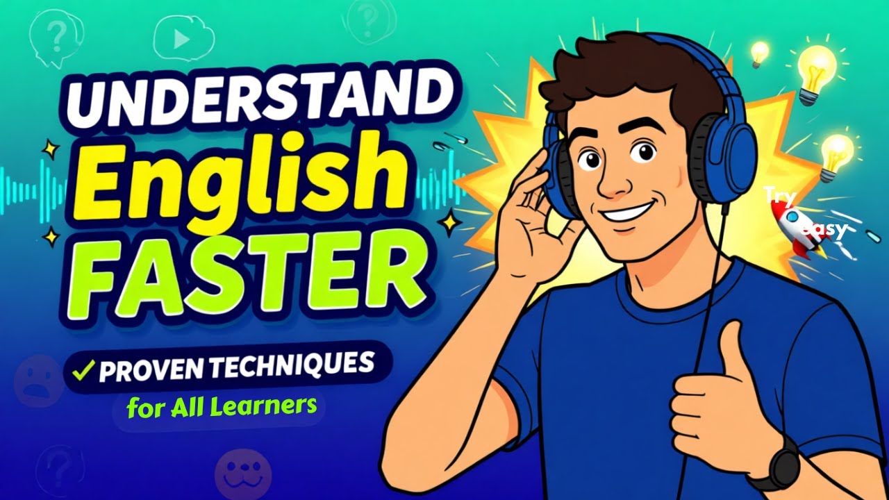 Listen & Understand English Faster 🚀 | Proven Techniques for All ...