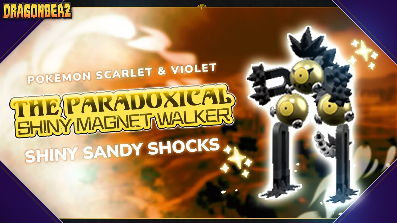 The Paradoxical Shiny Magnet Walker! | Shiny Sandy Shocks Reaction in ...