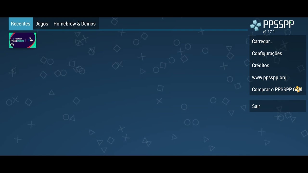 Como resolver o bug de tela preta do ppsspp tutorial rápido e pratico - YouTube