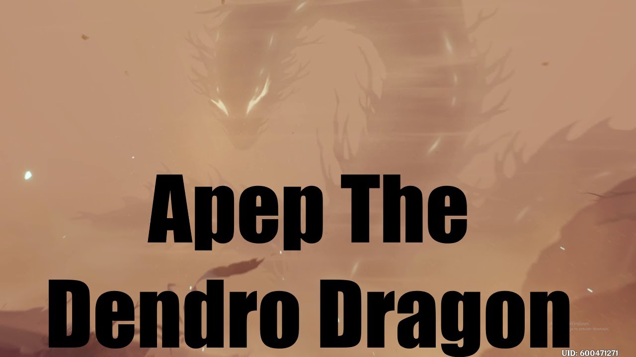 Nahida Story Quest 2 - Apep the Dendro Dragon | Genshin Impact 3.6 ...