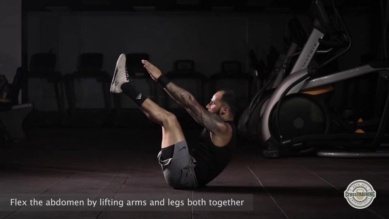 V Ups I How to do V-Ups I Cross-training with Rishi Dutt - YouTube