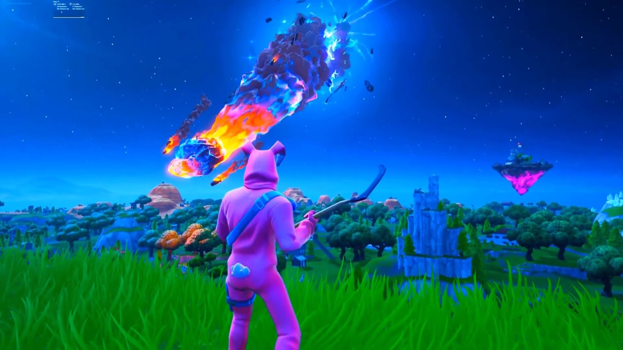 fortnite rewind of the event THE END - YouTube