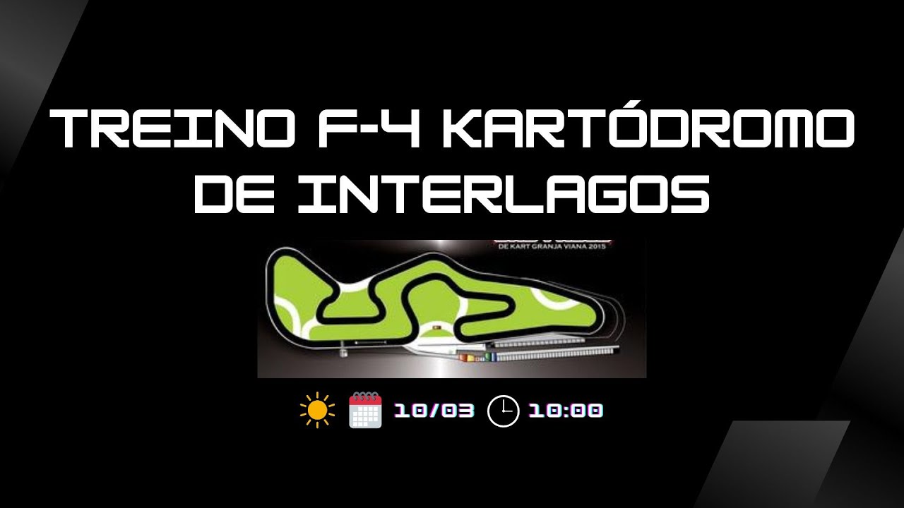 Kart - Interlagos - 10/03/24 - Treino F-4 - YouTube
