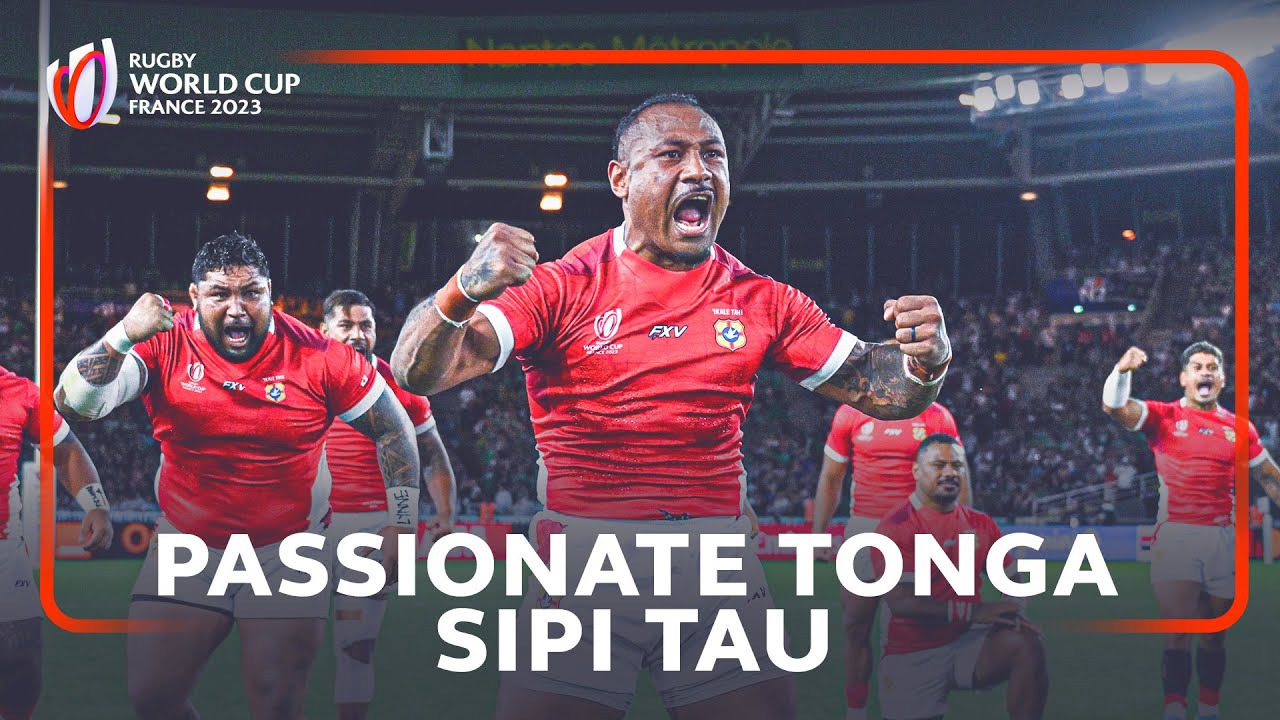 Tonga's powerful Sipi Tau | Rugby World Cup 2023 - YouTube