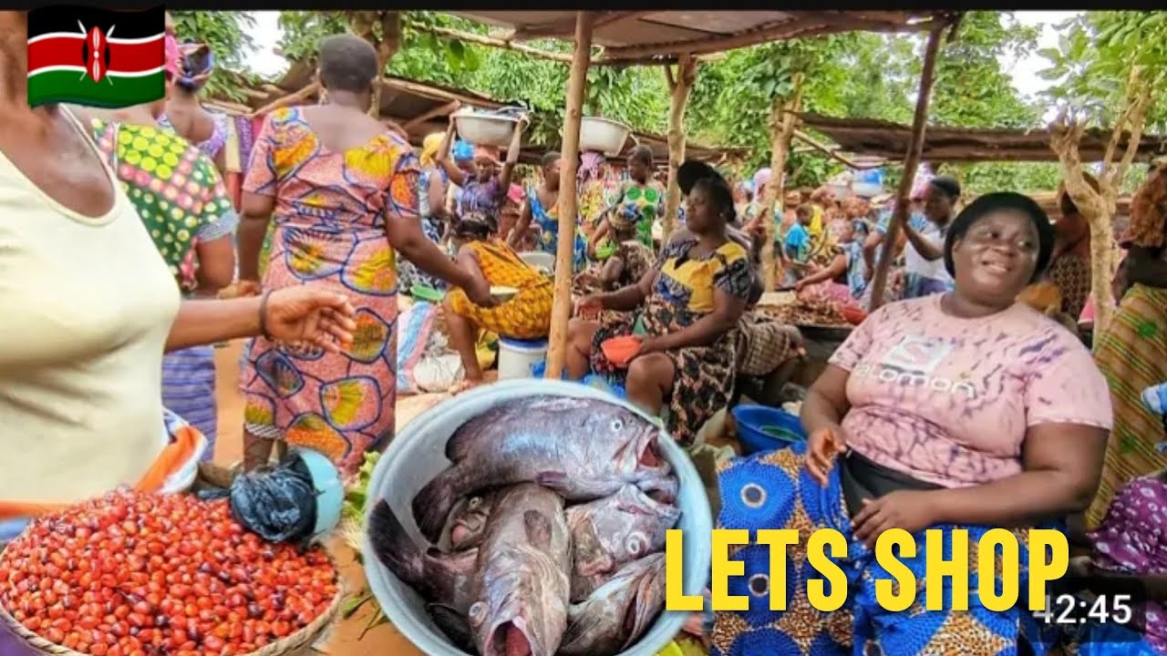 Rural village market day in sirare isebania boarder @VillageLifeCooking ...