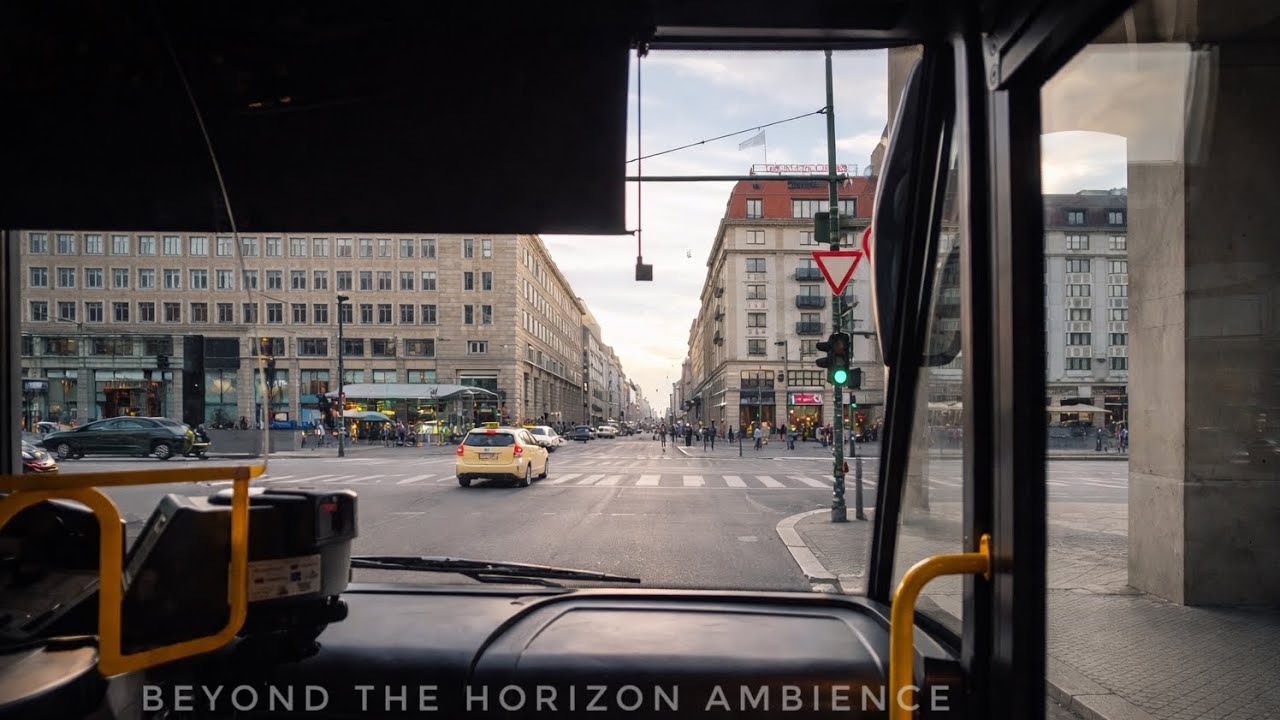 Berlin bus 147 • quiet city ride ambience - YouTube