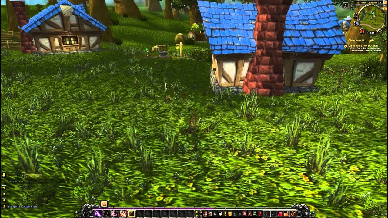 Cloth and Leather Armor Quest - World of Warcraft - YouTube