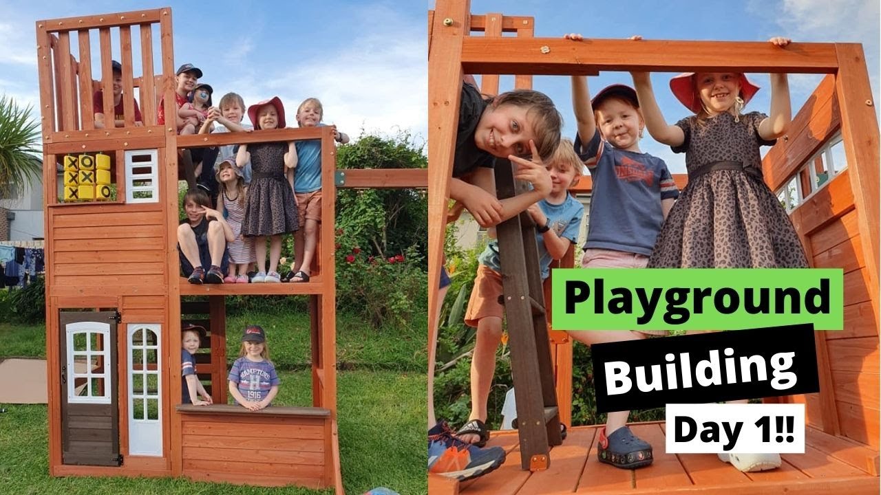 COSTCO PLAYGROUND BUILDING DAY 1 Large Family Of 14 Daily Vlog YouTube costco-playground-building-day-1-large-family-of-14-daily-vlog-youtube