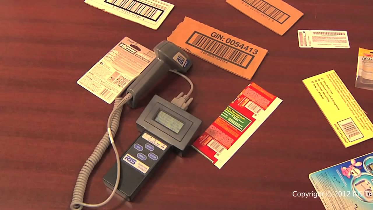 RJS Inspector D4000 Barcode Verifier - YouTube