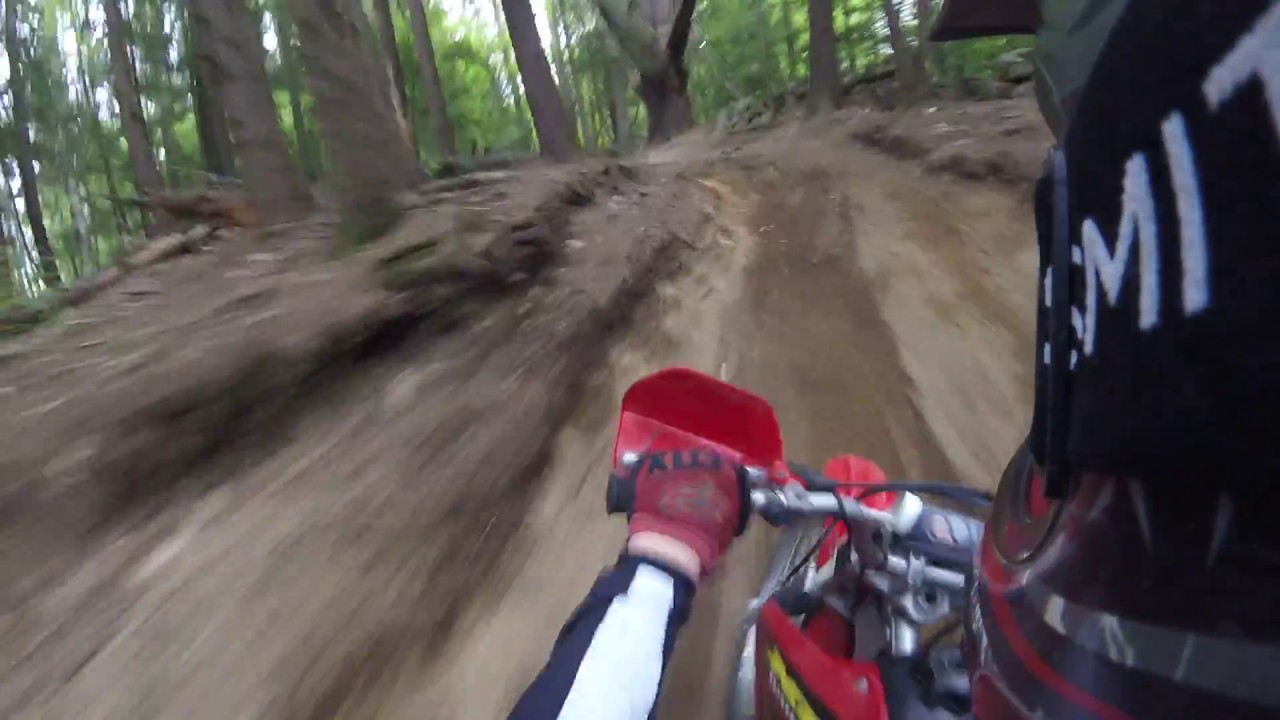 Riding at Clough state park and XR 100 speed run - YouTube