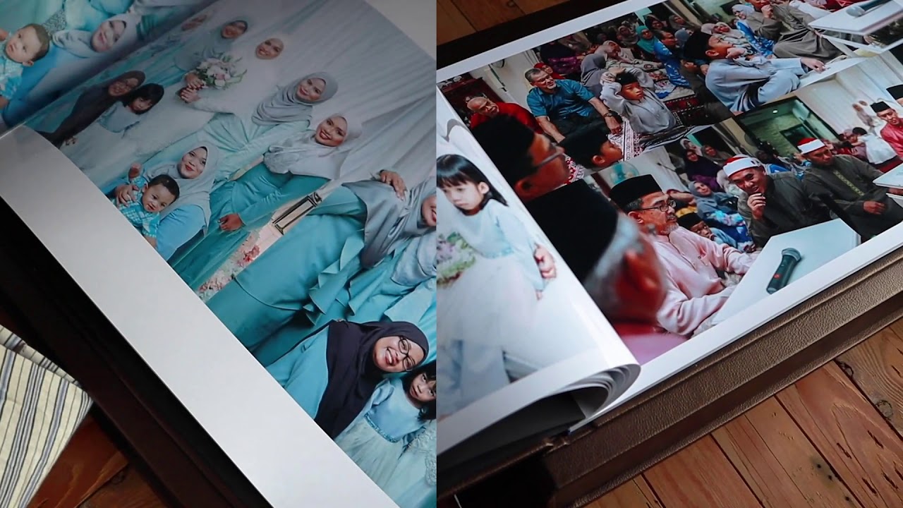 PHOTOBOOK 18X12 40 PAGES SAMPLE VIDEO - YouTube