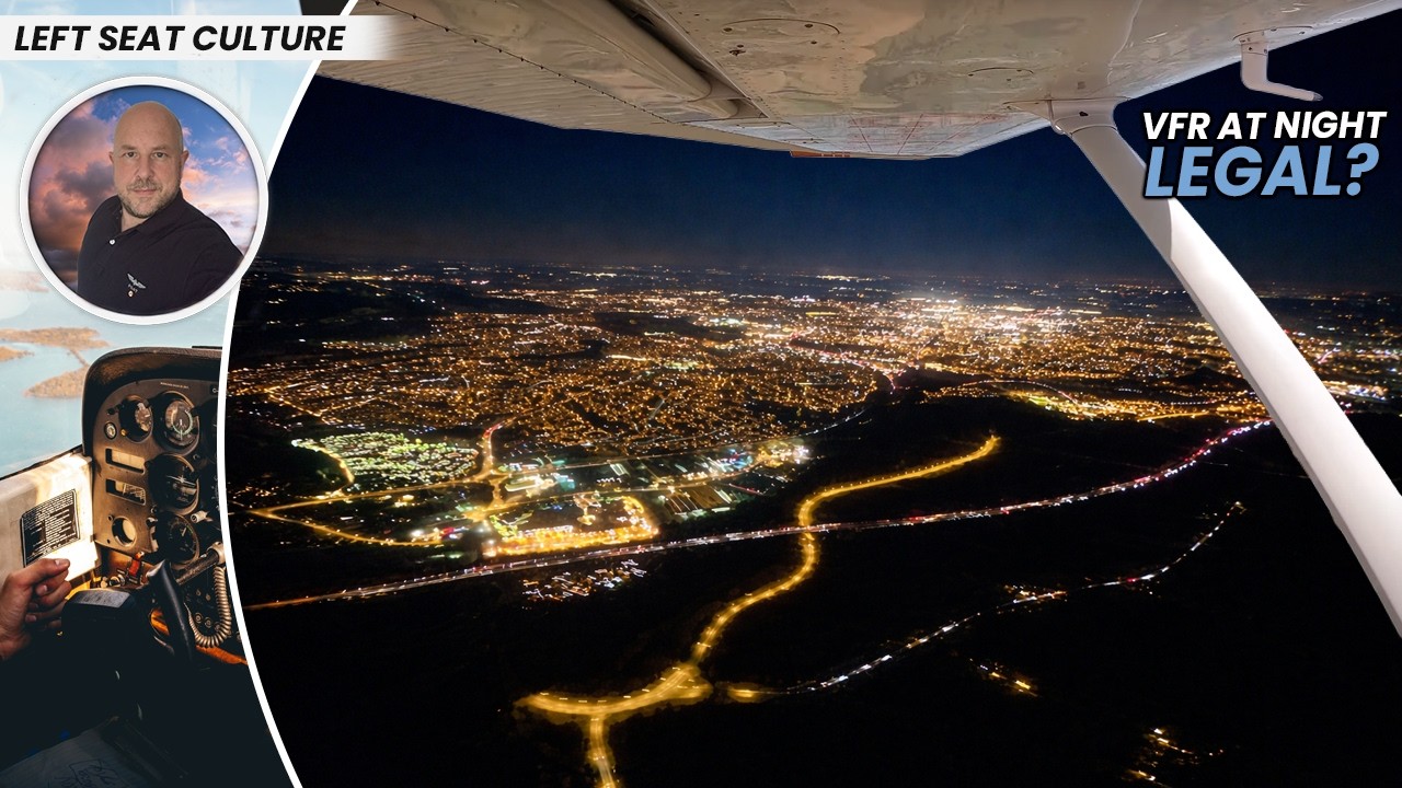 Can You Fly VFR at Night — Or Do You Need an Instrument Rating? - YouTube