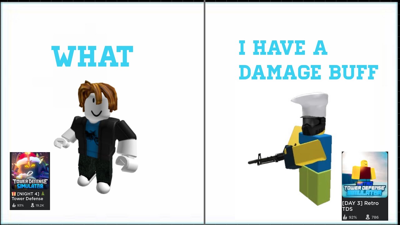 If tds NOOB meet old tds towers (TDS MEME) - YouTube