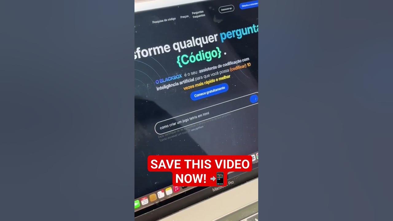 Stop wasting your time, Blackbox is here #programmingtips - YouTube