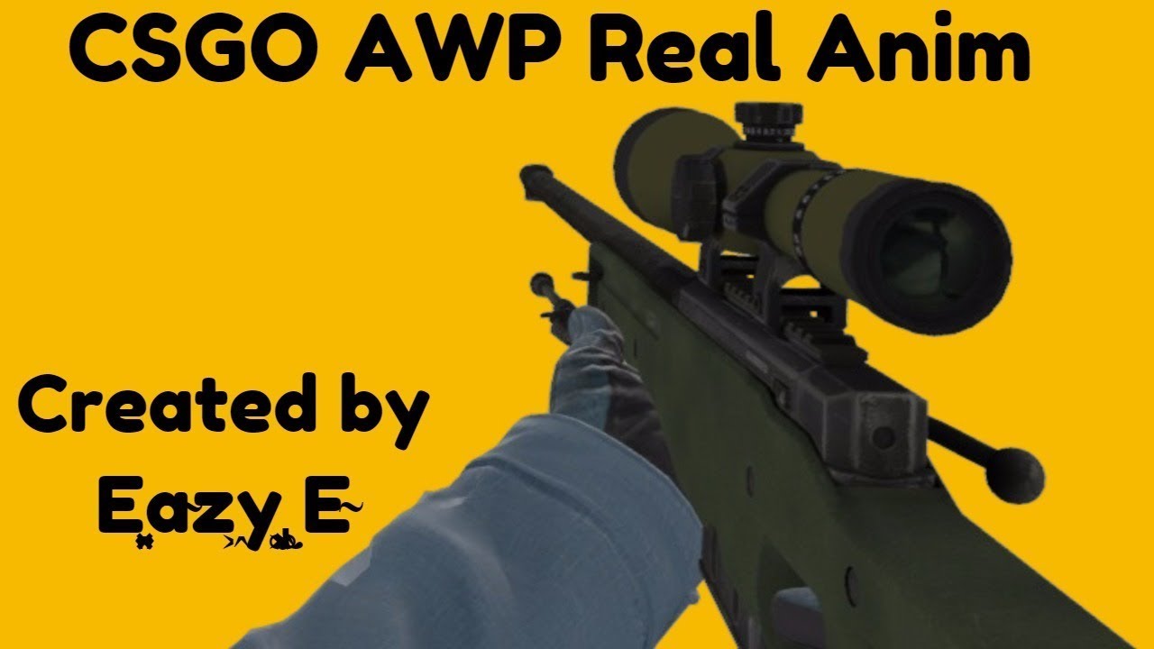 L4D2 Workshop Showcase: CSGO AWP Real Anim - YouTube