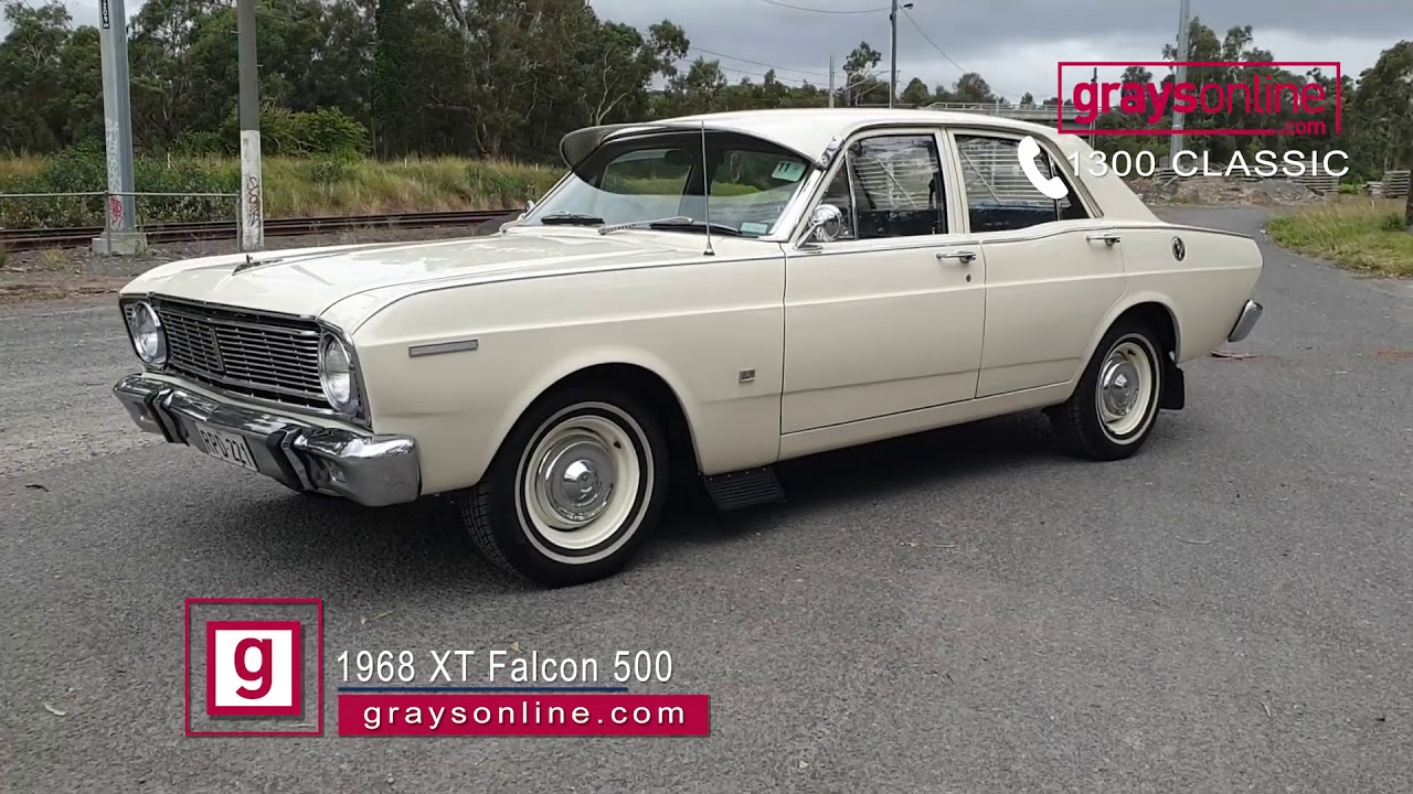April Classic Car Auction: XT Falcon 500 - YouTube