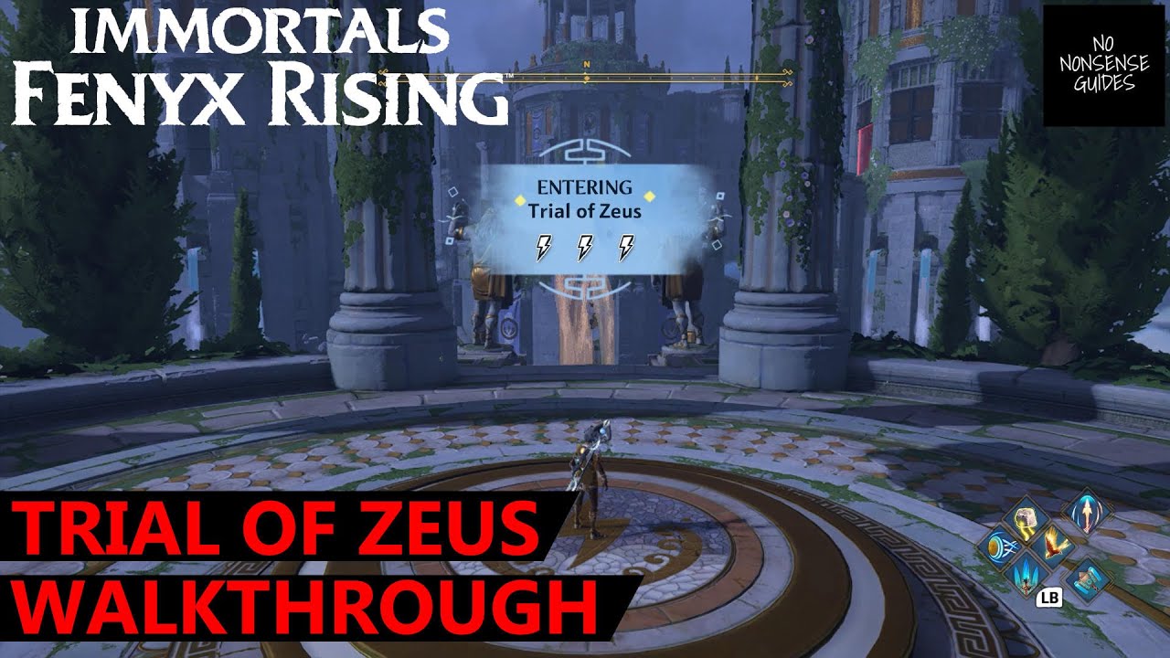 Immortals Fenyx Rising Trial of Zeus Walkthrough - Trials of The Worthy ...
