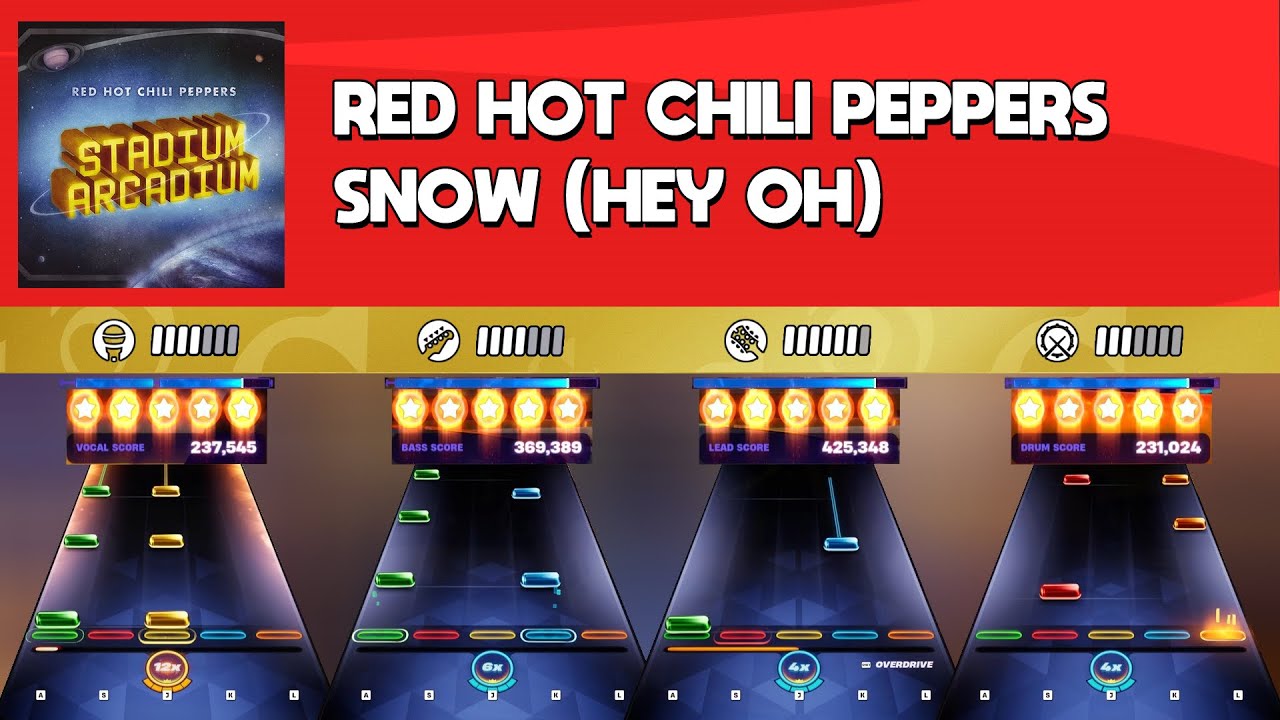 [Fortnite Festival] Red Hot Chili Peppers - Snow (Hey Oh) || All ...