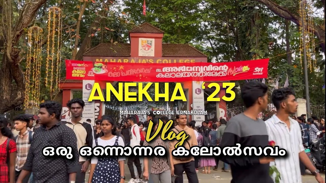 ANEKHA MG University | CUSAT TO MAHARAJAS Vlog | Kalolsavam Vlog ...