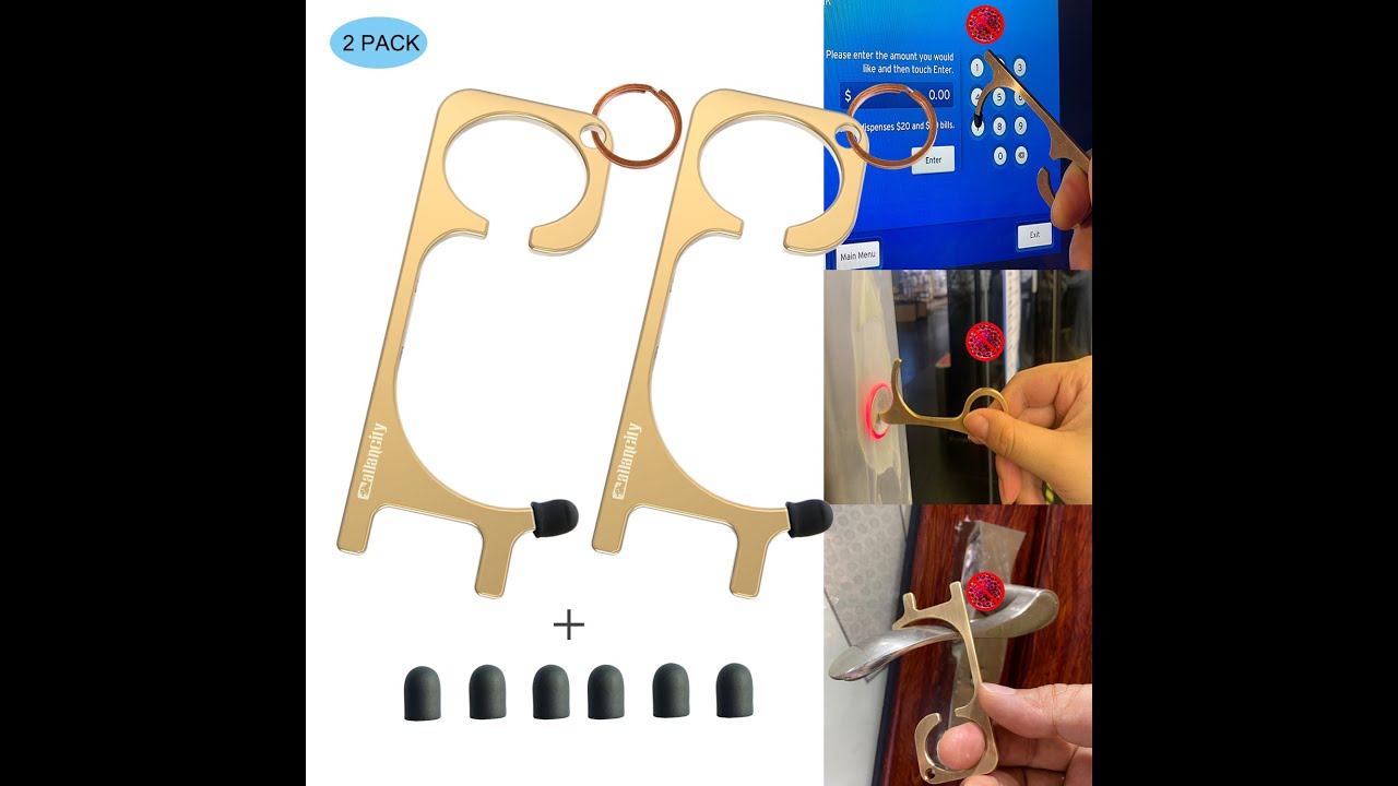 No Touch Hand Tool With Stylus - YouTube