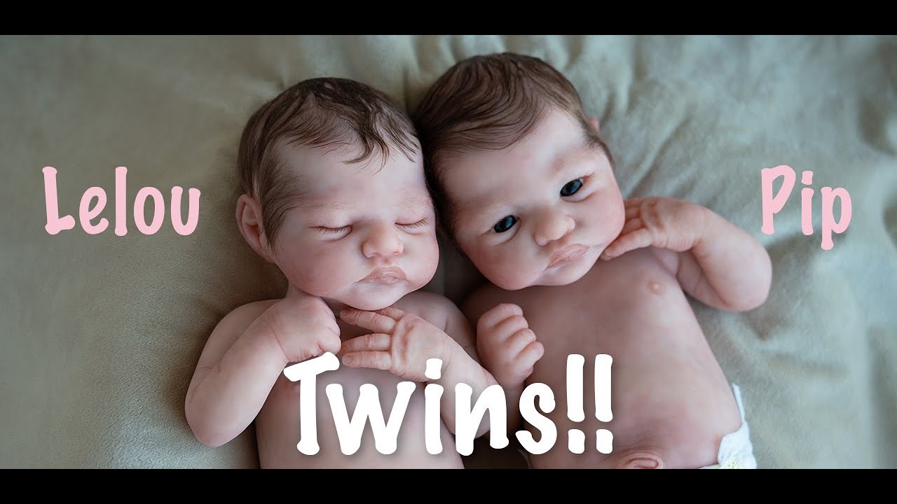 Ultra Realistic TWINS!! Silicone Reborn Babies Pip & Lelou - YouTube