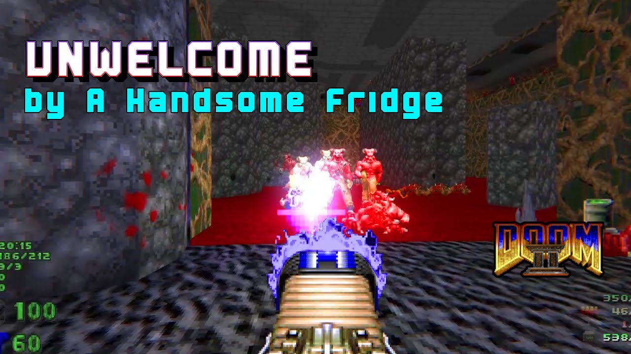 UNWELCOME by A Handsome Fridge (UV Blind) - Handsome Hellscapes, a "mapping retrospective" - YouTube