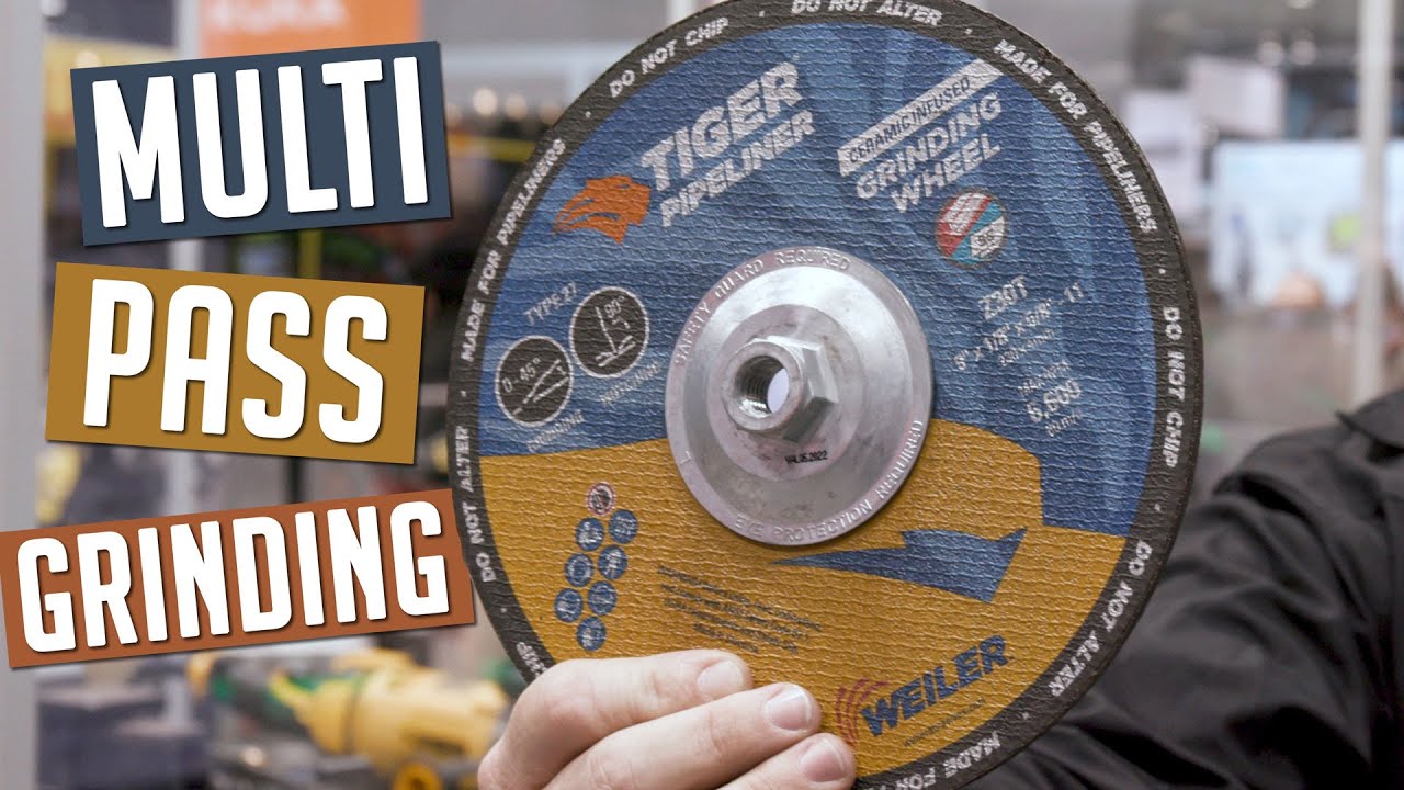 Multi Pass Grinding with @weilerabrasives || FABTECH 2019 - YouTube